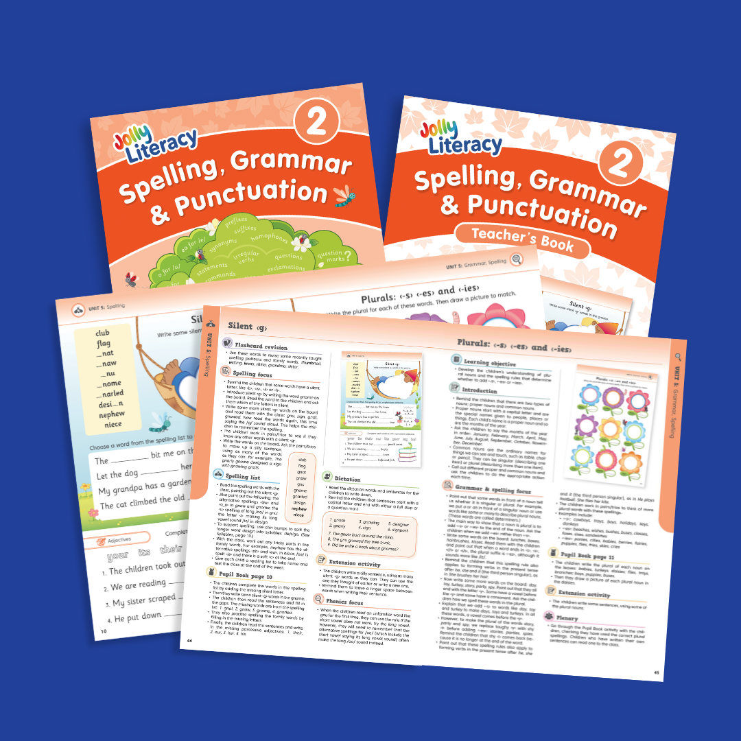 Jolly Literacy | Reading, Writing & Grammar Resources